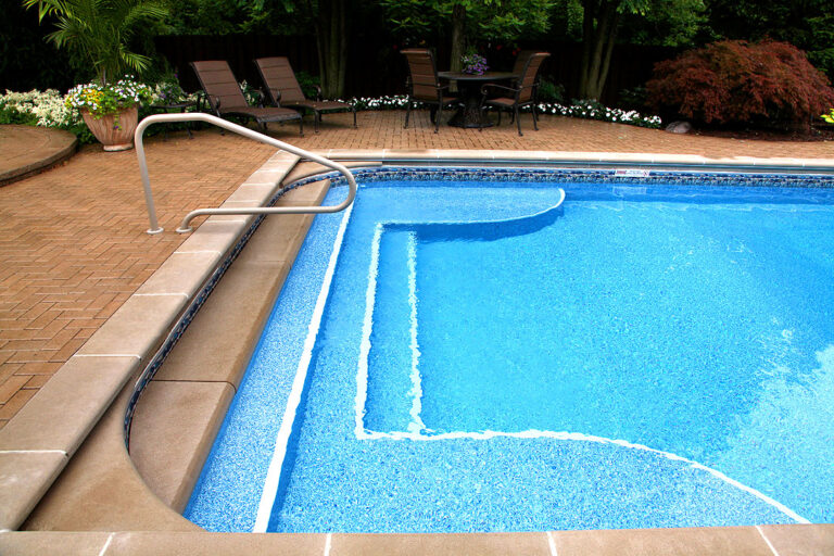 Steel Steps & Entries - Cardinal Pools