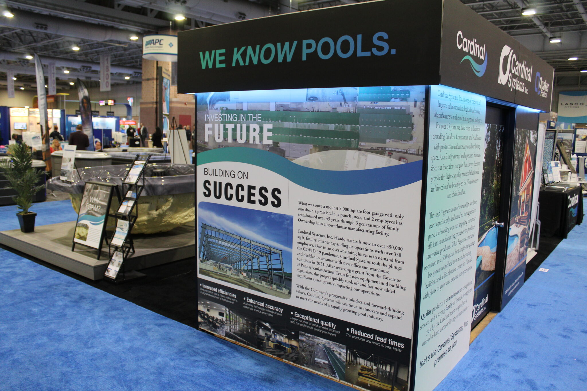 Cardinal Attends 2023 Atlantic City Pool & Spa Show - Cardinal Pools